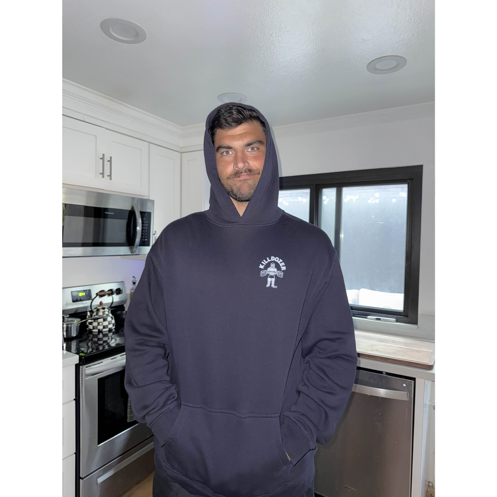 Killdozer Hoodie - Ink Blue – Killdozer Merch